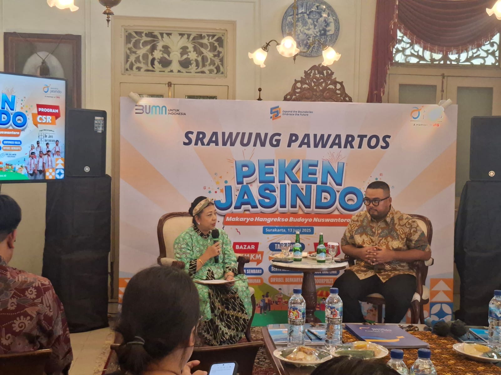 Jasindo Gelar Peken Jasindo 2025, Kolaborasi UMKM dan Budaya di Keraton ...